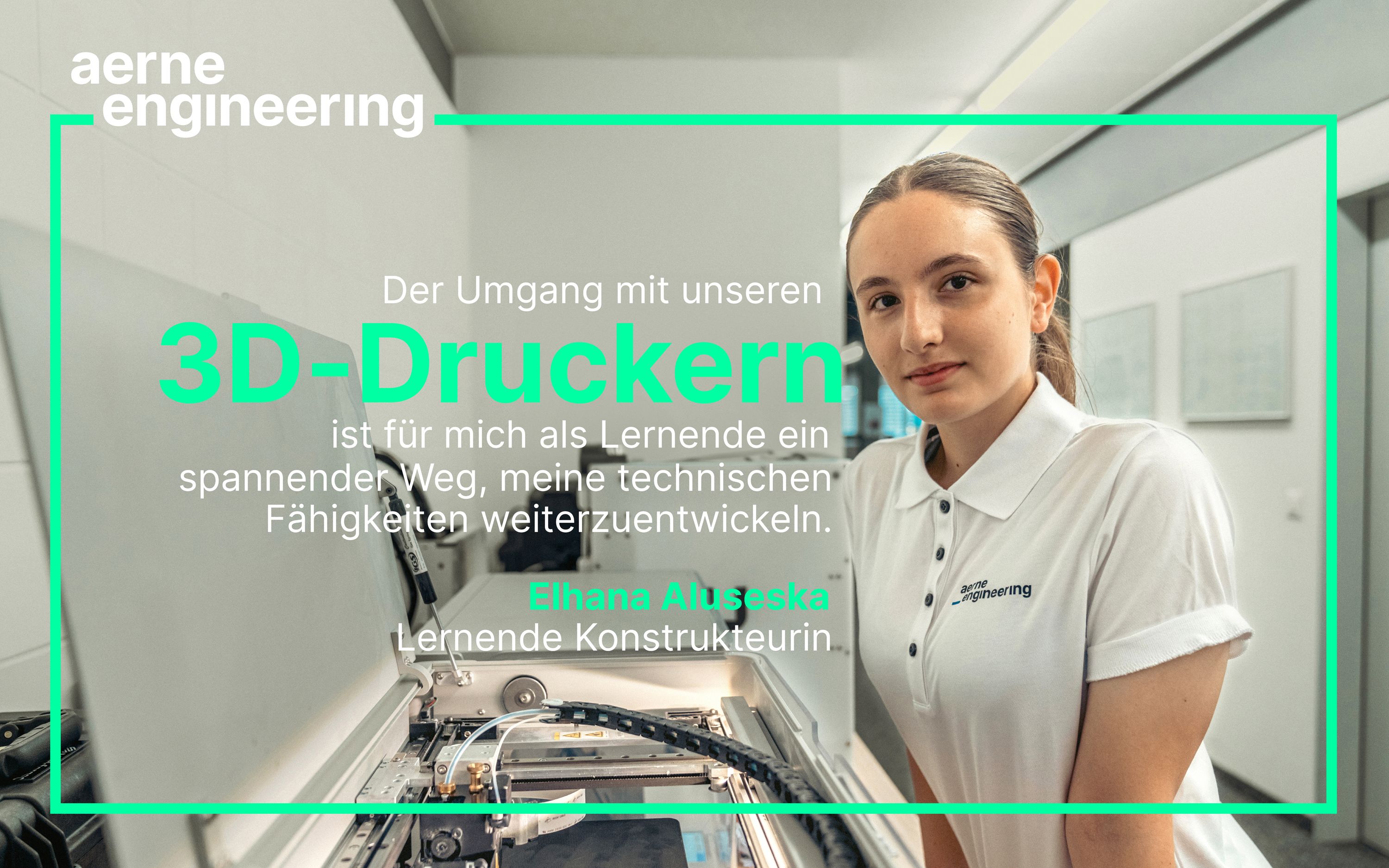 Flexible Arbeitszeit, Weiterbildung - Aerne Engineering AG